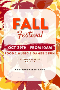Fall Festival Template | PosterMyWall