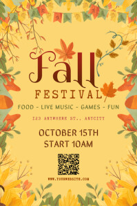 Fall Festival Template | PosterMyWall