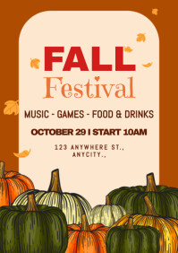 Fall Festival Template | PosterMyWall