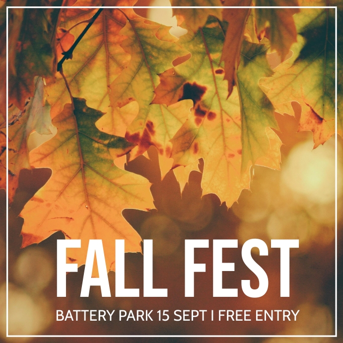 Fall Festival Template | PosterMyWall