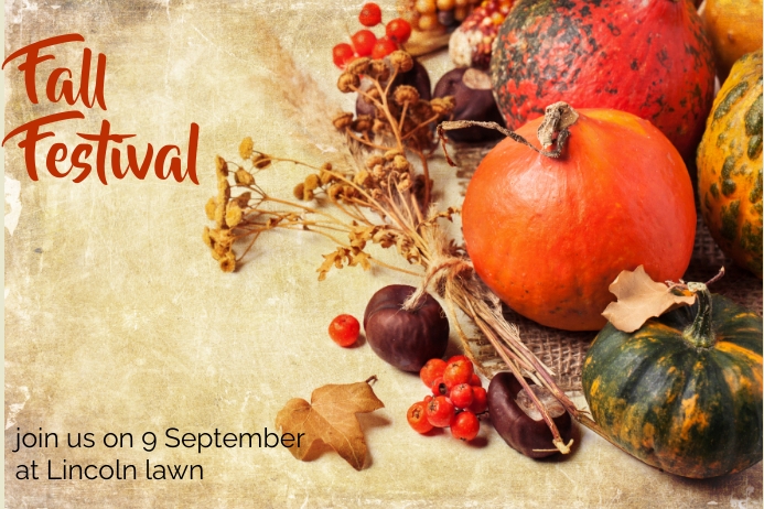 fall festival Template | PosterMyWall