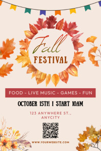 Fall Festival Template | PosterMyWall