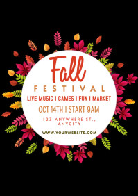 fall festival Template | PosterMyWall