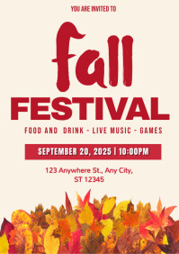 fall festival Template | PosterMyWall