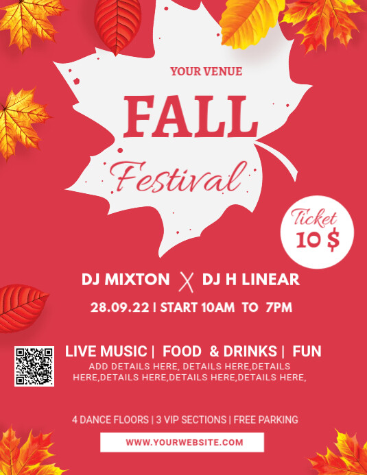Fall Festival Template | PosterMyWall