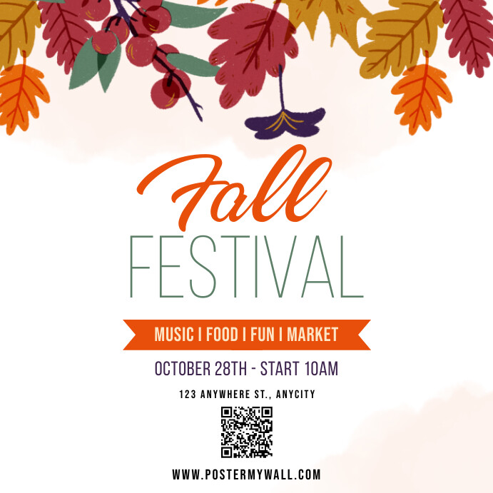 Fall Festival Template | PosterMyWall