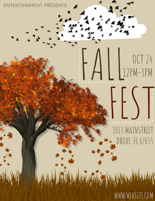 Fall Festival Template | PosterMyWall