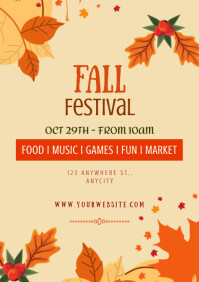 fall festival Template | PosterMyWall
