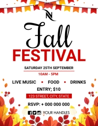 fall festival Template | PosterMyWall