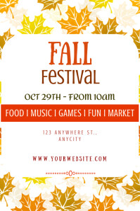 Fall Festival Template | PosterMyWall