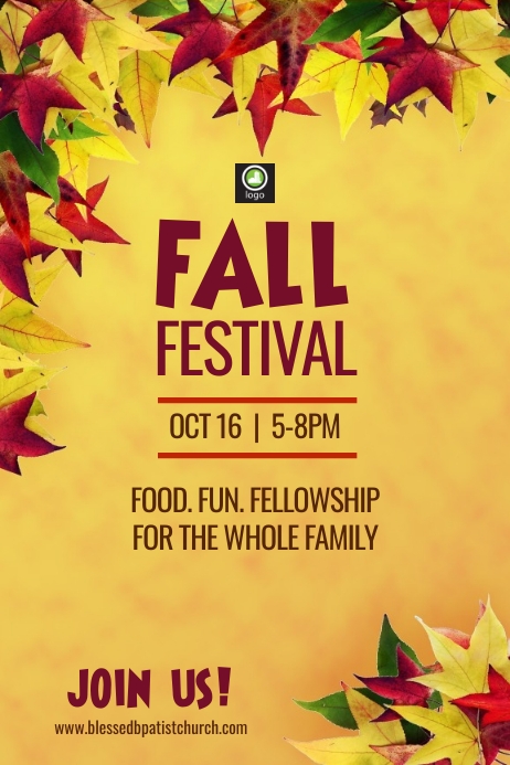 Fall Festival Templat | PosterMyWall