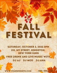 Fall Fest Template | PosterMyWall