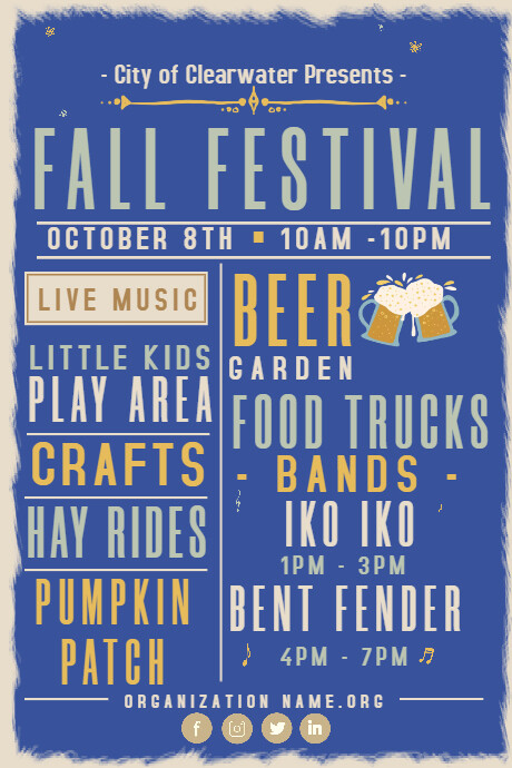 Copy of Fall Festival Event Poster | PosterMyWall
