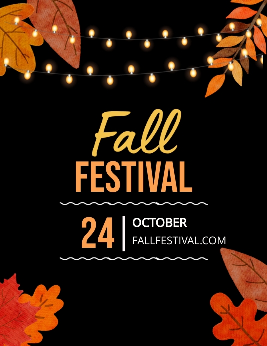 Fall Festival Flyer Template | PosterMyWall