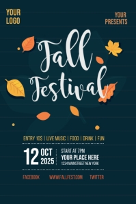 Fall Festival Offer Template | PosterMyWall