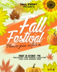 Fall Festival Ad Design Template PosterMyWall fall-festival-ad-design-template-postermywall