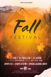 Autumn Festival Template | PosterMyWall