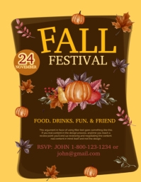 Fall Festival Template | PosterMyWall