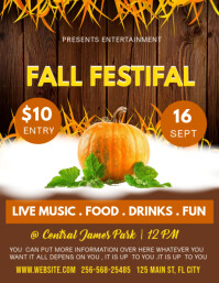 fall festival Template | PosterMyWall
