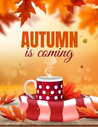 Hello Fall Flyer Template | PosterMyWall
