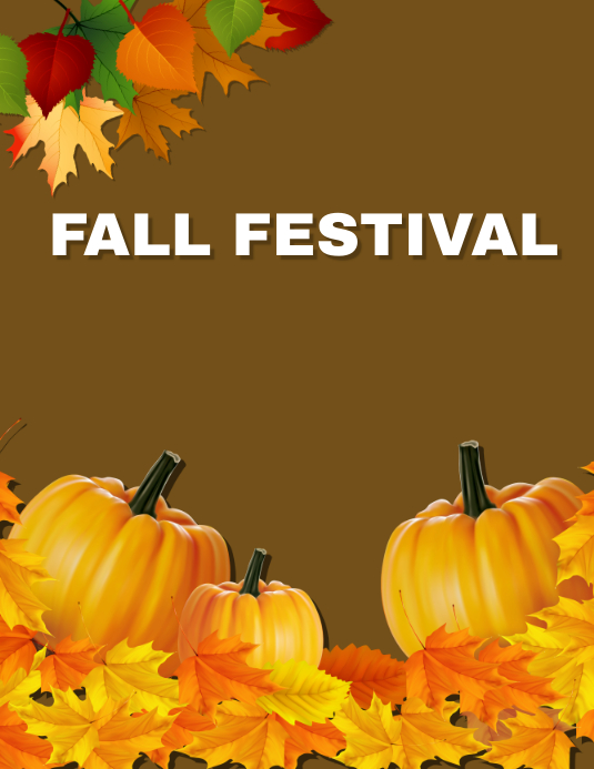 FALL HARVEST CELEBRATION Template | PosterMyWall