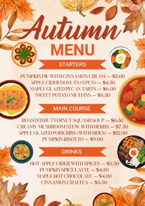 Fall Harvest Celebration Flyer Design Template | PosterMyWall