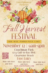 autumn festival Template | PosterMyWall