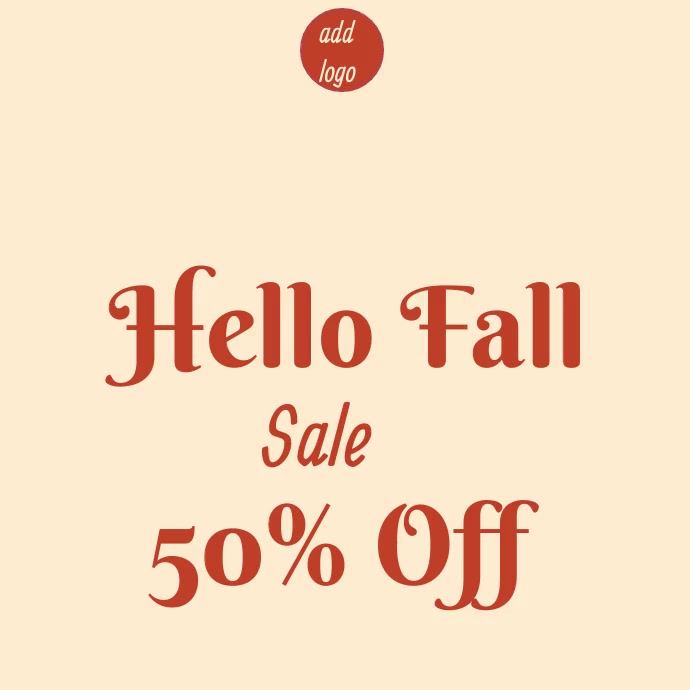 fall instagram post Template | PosterMyWall