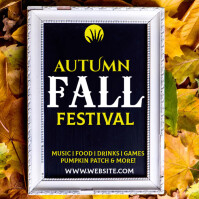 Fall festival instagram post template | PosterMyWall