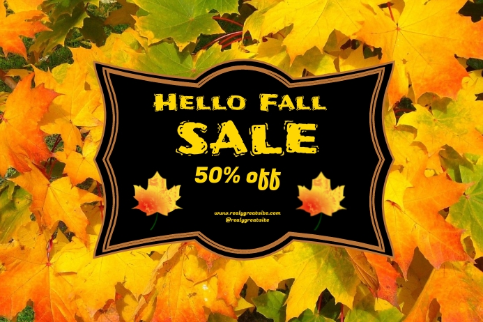 Copy of fall poster (3) | PosterMyWall