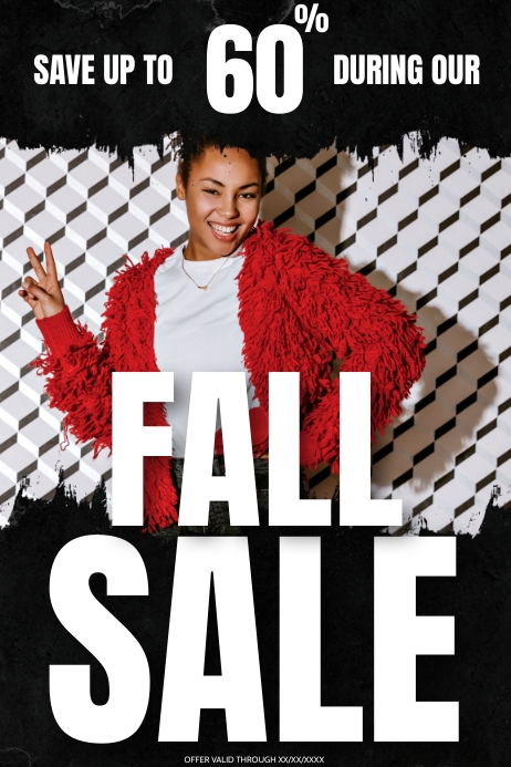 FALL SALE BANNER 4X6 Template | PosterMyWall