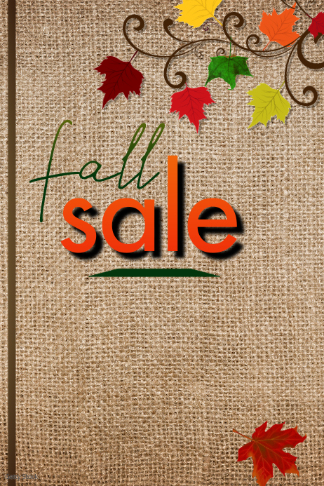 Fall Sale Template | PosterMyWall