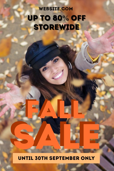 Copy of Fall Sale | PosterMyWall