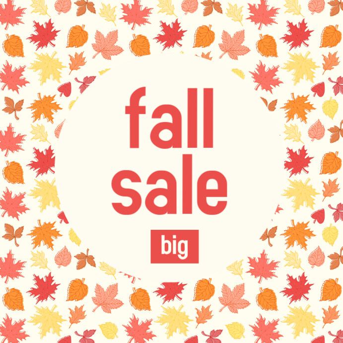 Fall Sale Template | PosterMyWall