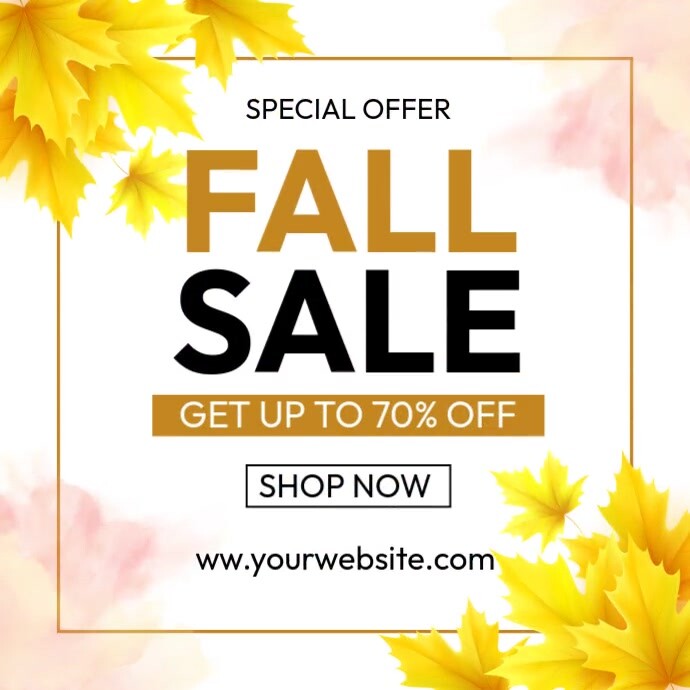 Copy of Fall Sale | PosterMyWall