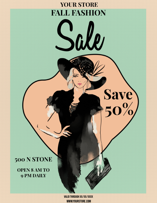 FALL SALE Template | PosterMyWall