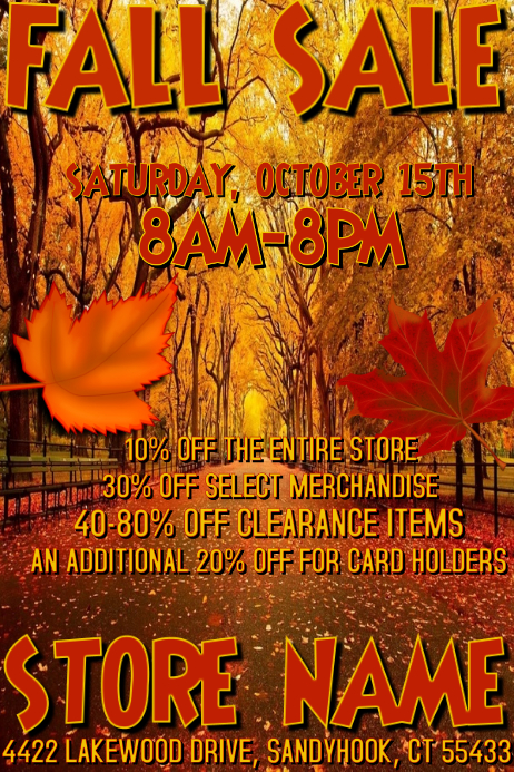 Copy of FALL SALE | PosterMyWall