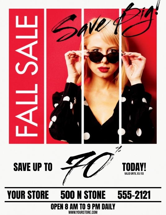 Copy of FALL SALE FLYER | PosterMyWall