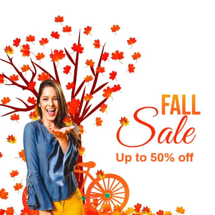 Fall Sale Flyer Template | PosterMyWall