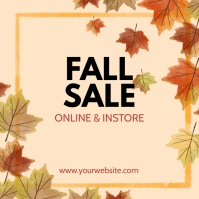 Fall Sale Ad Template | PosterMyWall