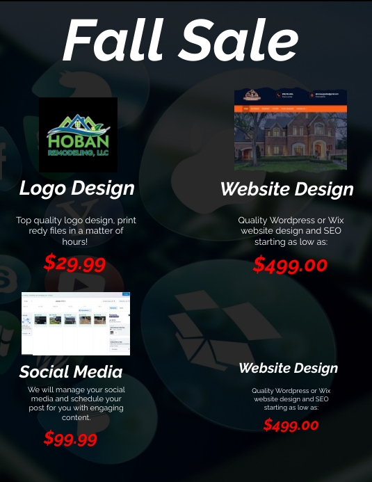 Fall Sale Marketing Ad Template | PosterMyWall