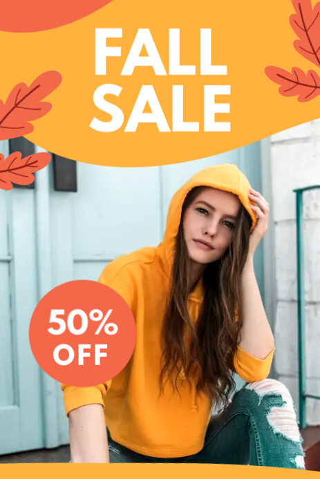 Fall Sale Pinterest Template | PosterMyWall