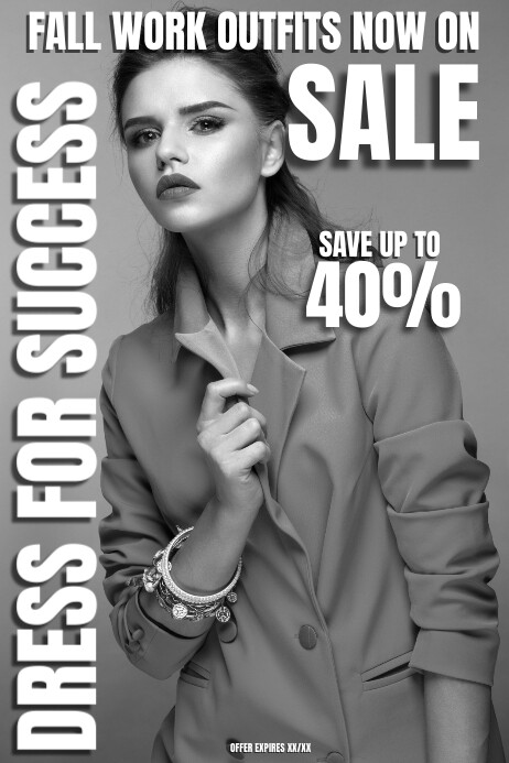 Modèle FALL SALE POSTER AD | PosterMyWall