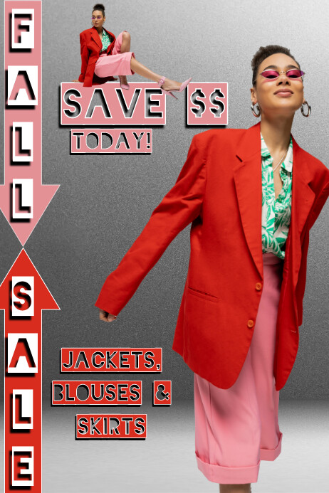 FALL SALE POSTER AD Templat | PosterMyWall