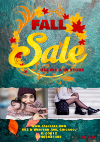 Fall Sale Poster Template | PosterMyWall
