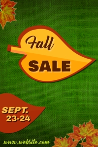 Fall Sale Poster Template | PosterMyWall