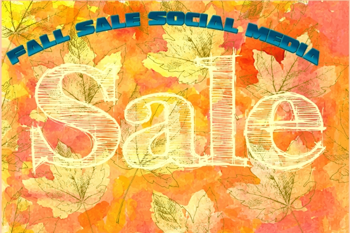 Fall sale social media Template | PosterMyWall