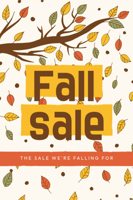 Fall Sale Template | PosterMyWall
