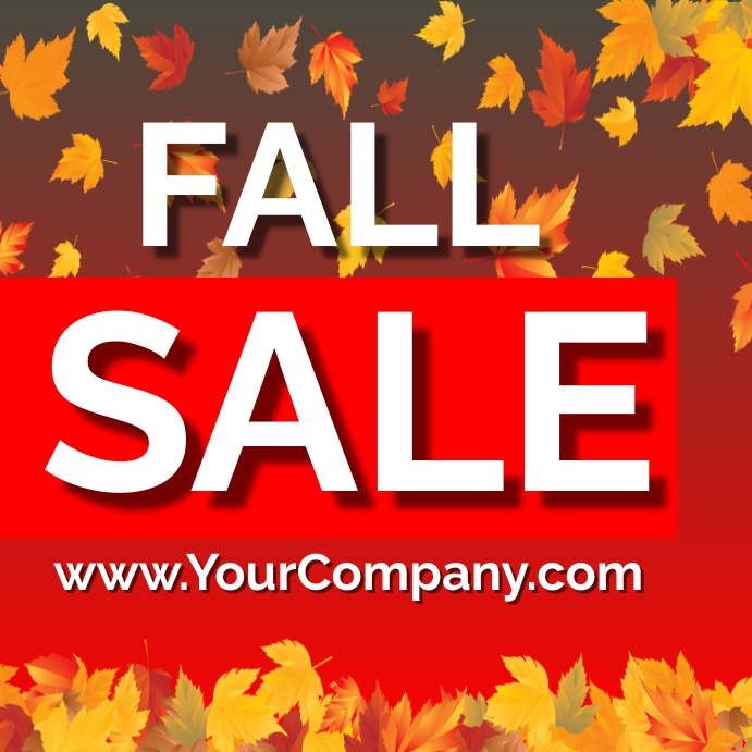 Copy of Fall Sales Ad | PosterMyWall