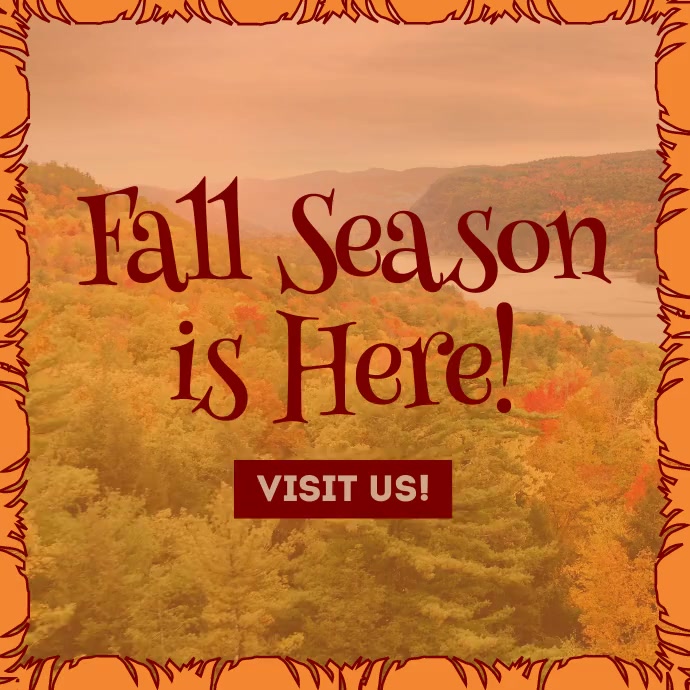 Fall season is here! Instagram post Template | PosterMyWall